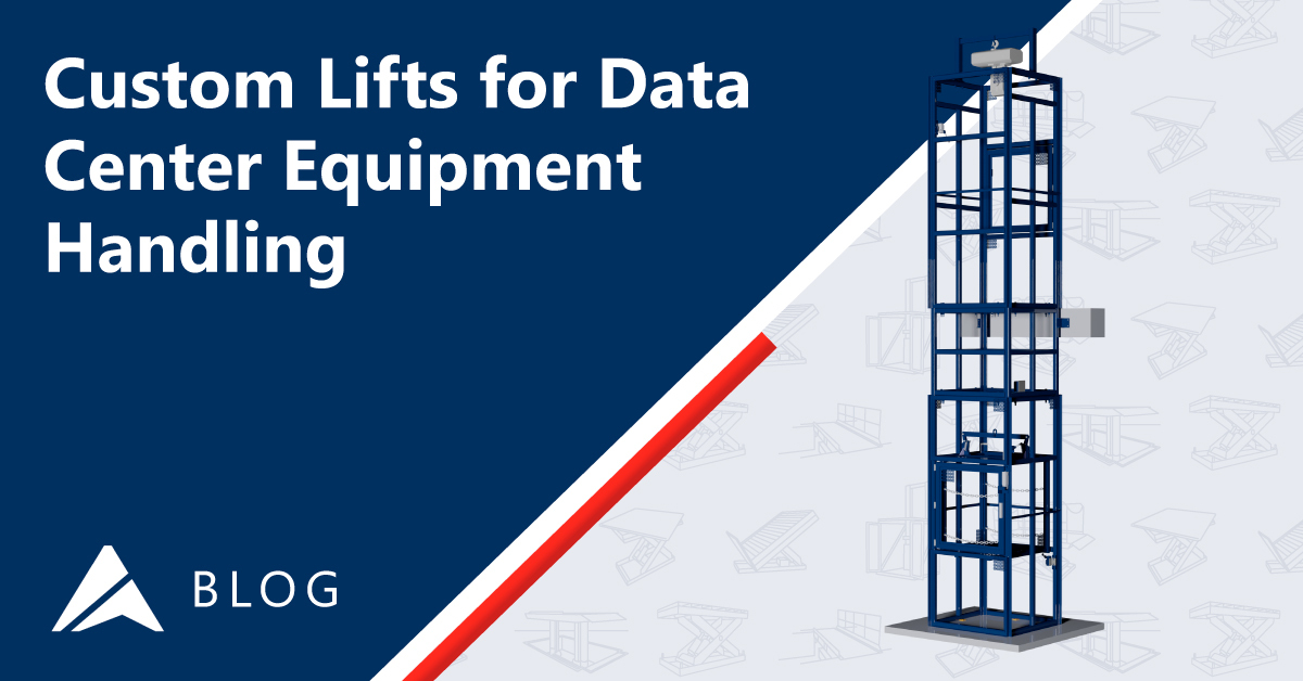 Custom Lifts for Data Center Equipment Handling | Autoquip