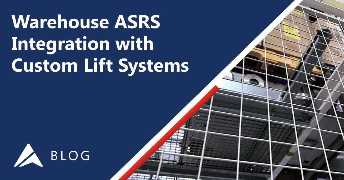 Warehouse ASRS Integration with Custom Lift Systems | Autoquip